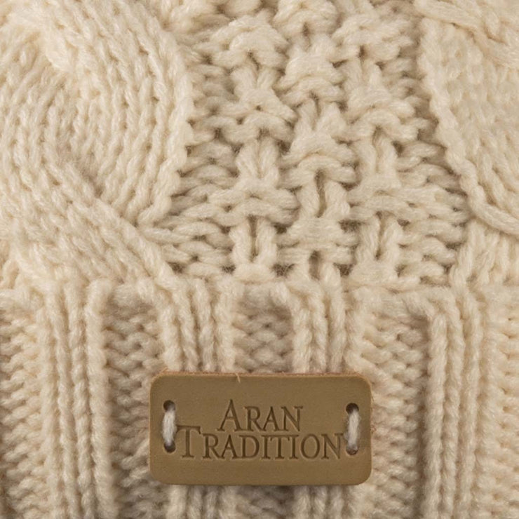 Stay Cozy & Chic with Aran Cable Pom Pom Hat | Traditional Cable Knit – Aran Traditions
